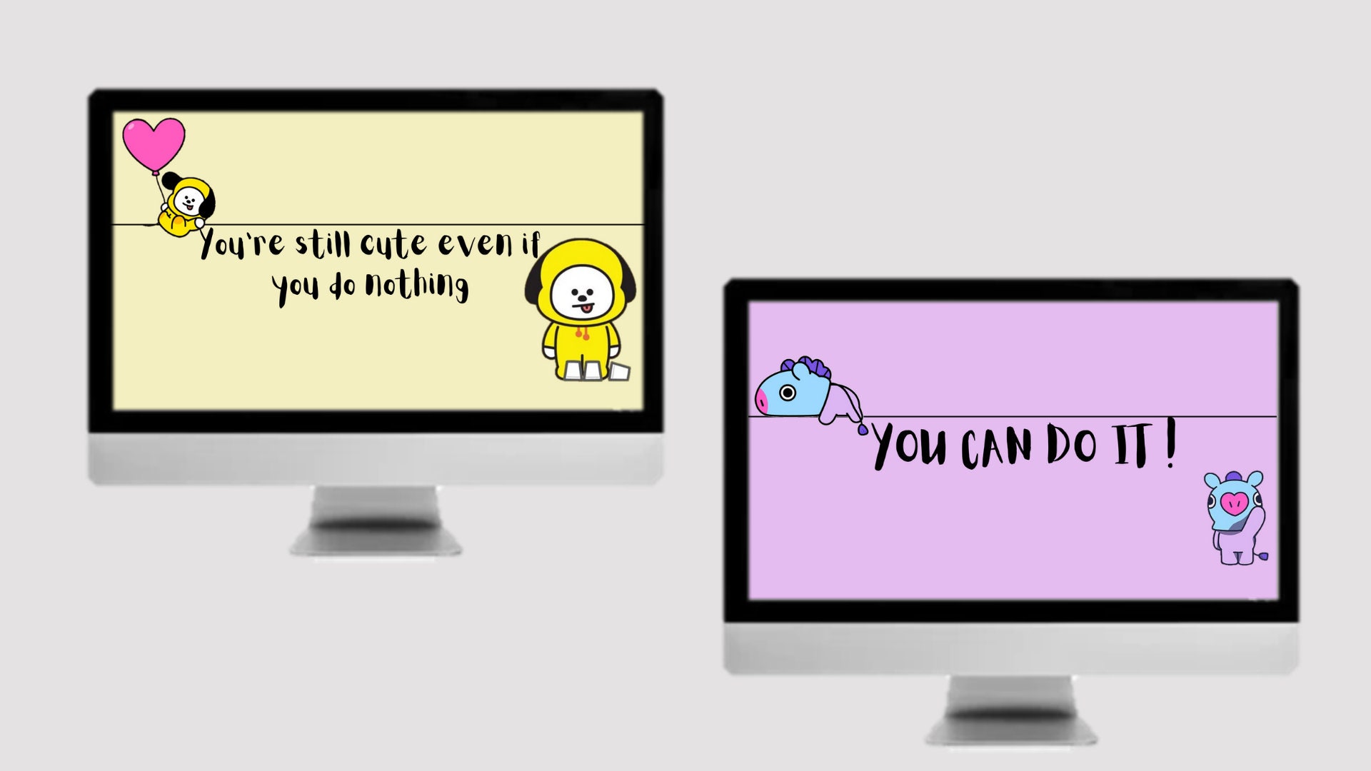 Bt21 Edition Desktop Wallpaper - Etsy