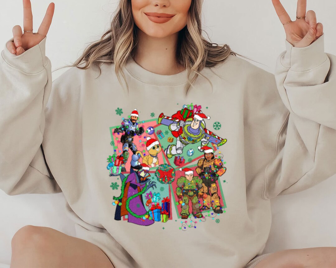 Buzz Lightyear Sox Christmas Pixar Santa Costume T-shirt - Etsy