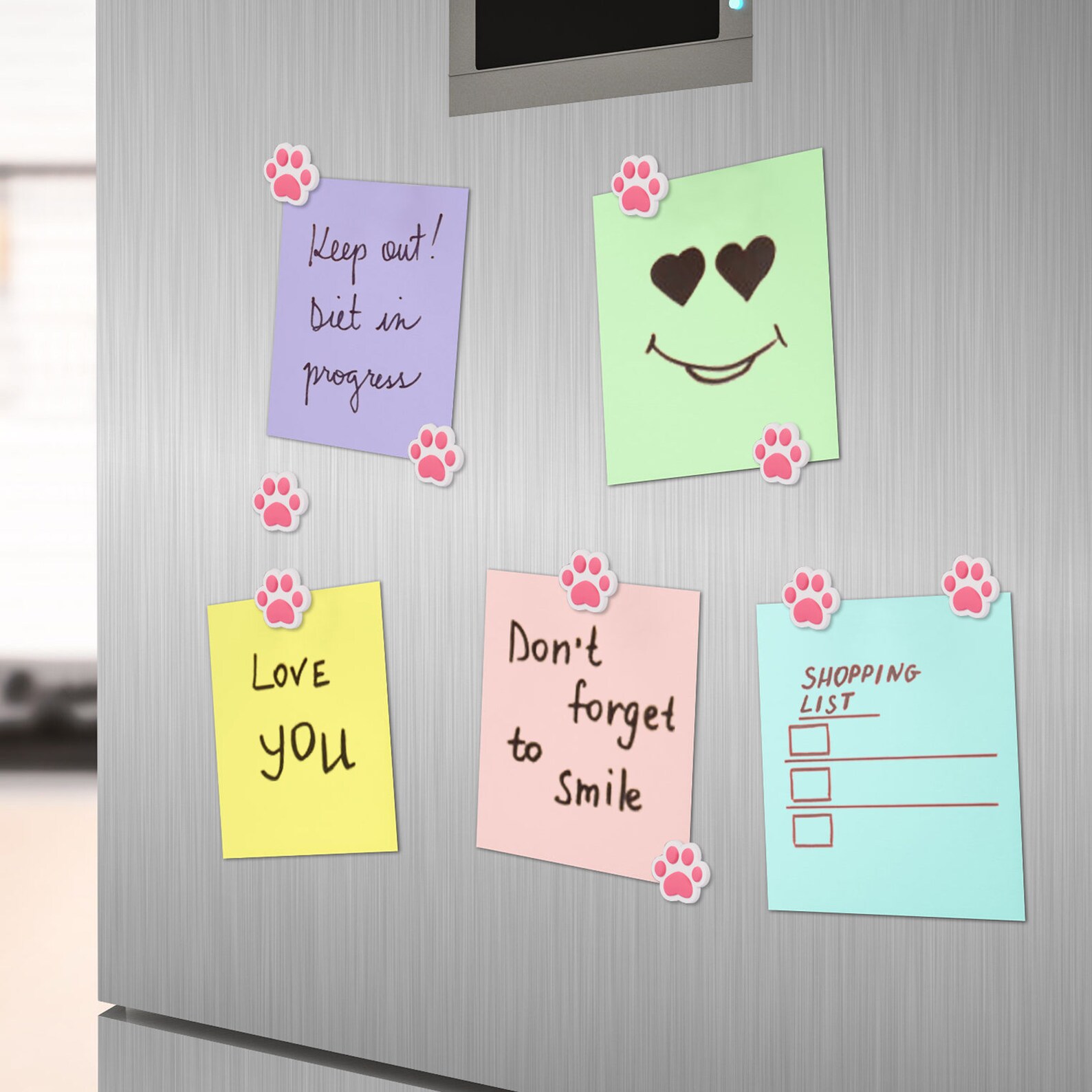 Rubber Small Magnets Decorative Refrigerator Magnets Classroom Locker ...