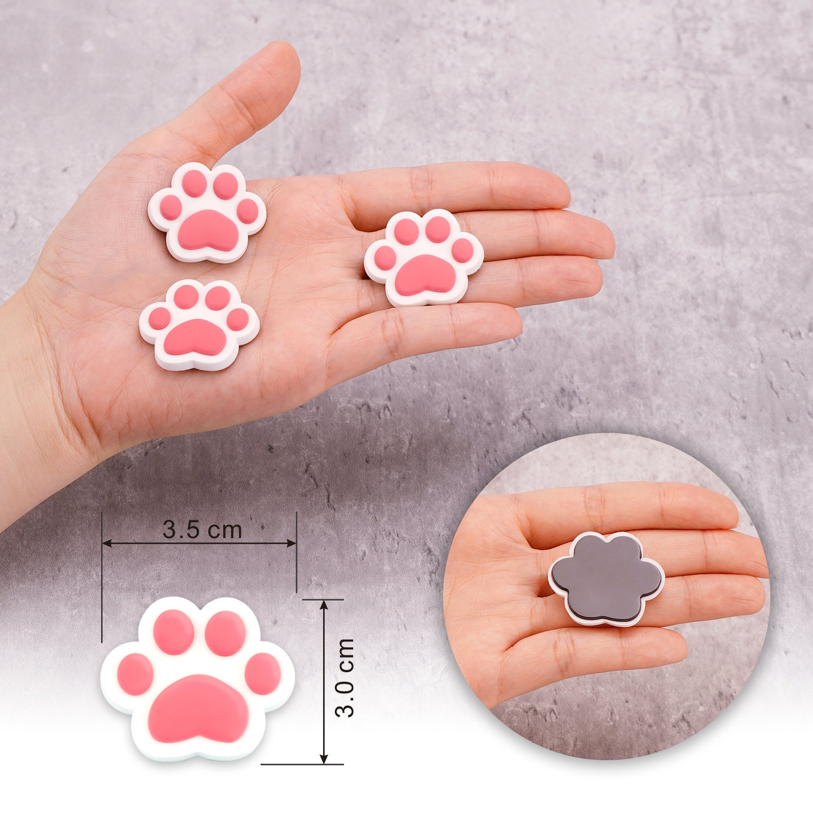 Rubber Small Magnets Decorative Refrigerator Magnets Classroom Locker ...