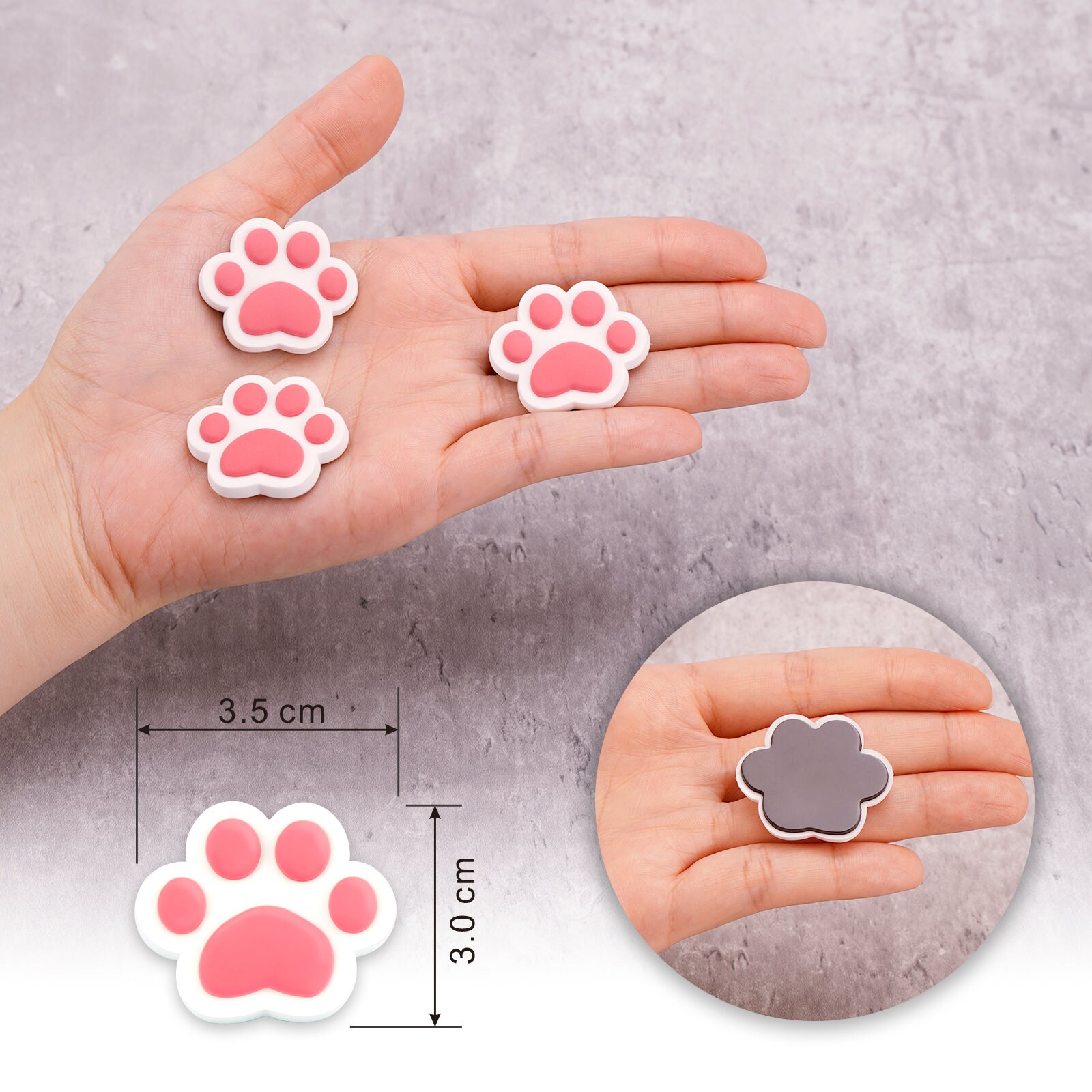 Rubber Small Magnets Decorative Refrigerator Magnets Classroom Locker ...