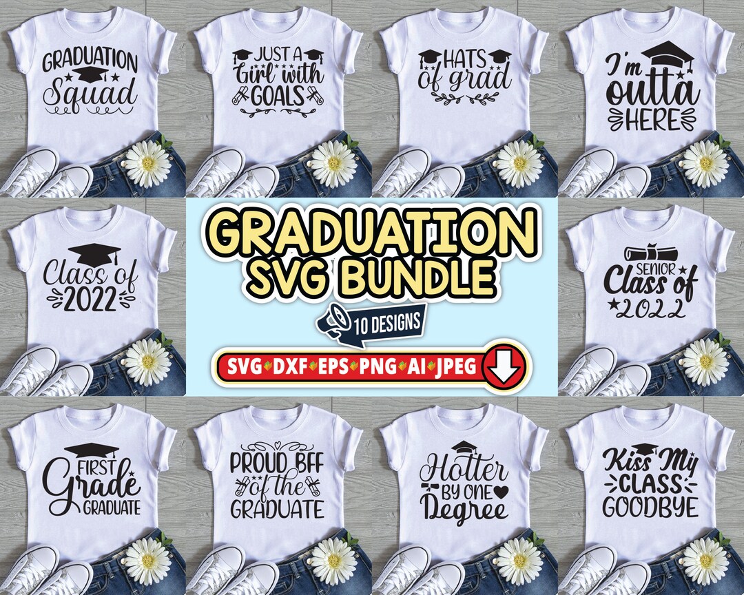 Graduation Day Svg Bundle Celebrate Grad Day With These - Etsy