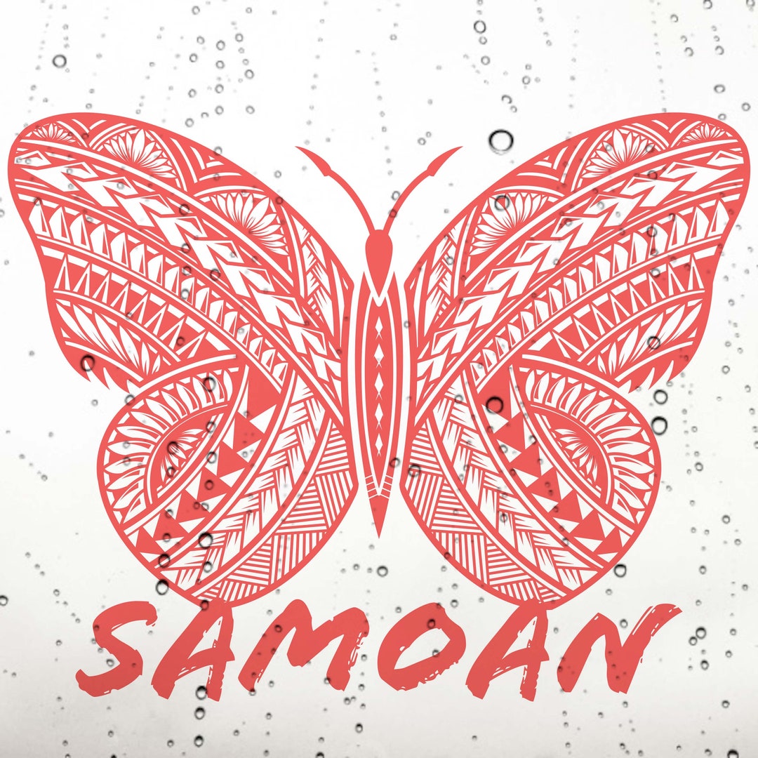 Samoan Butterfly Pattern - Etsy