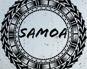 Samoan Ocean Life Tattoo Digital Download Text Seashells Clam - Etsy