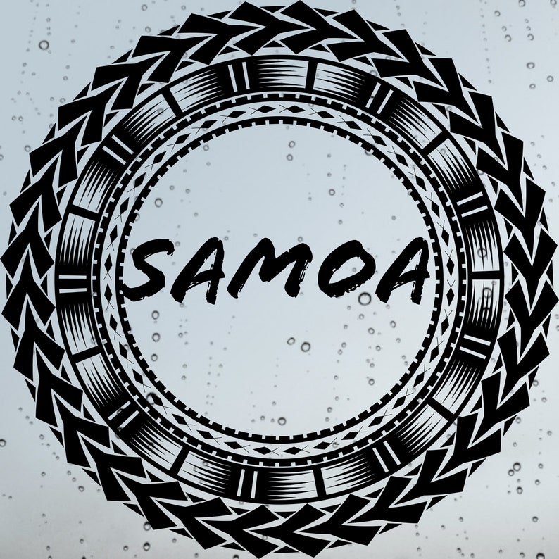SAMOAN CIRCLE PATTERN - Etsy