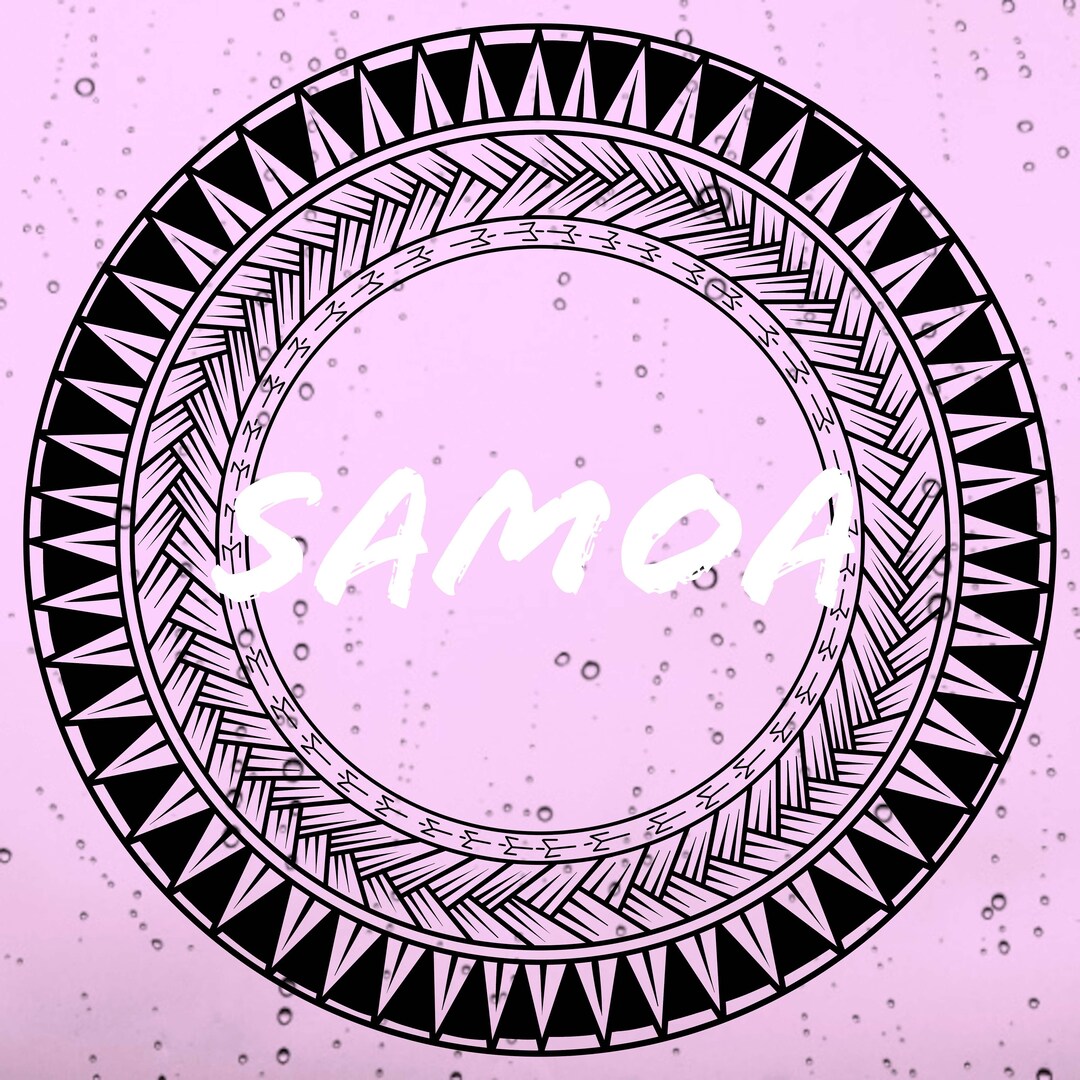 Samoan Circle Pattern - Etsy