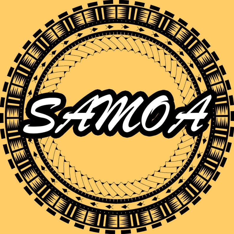 SAMOAN CIRCLE PATTERN - Etsy