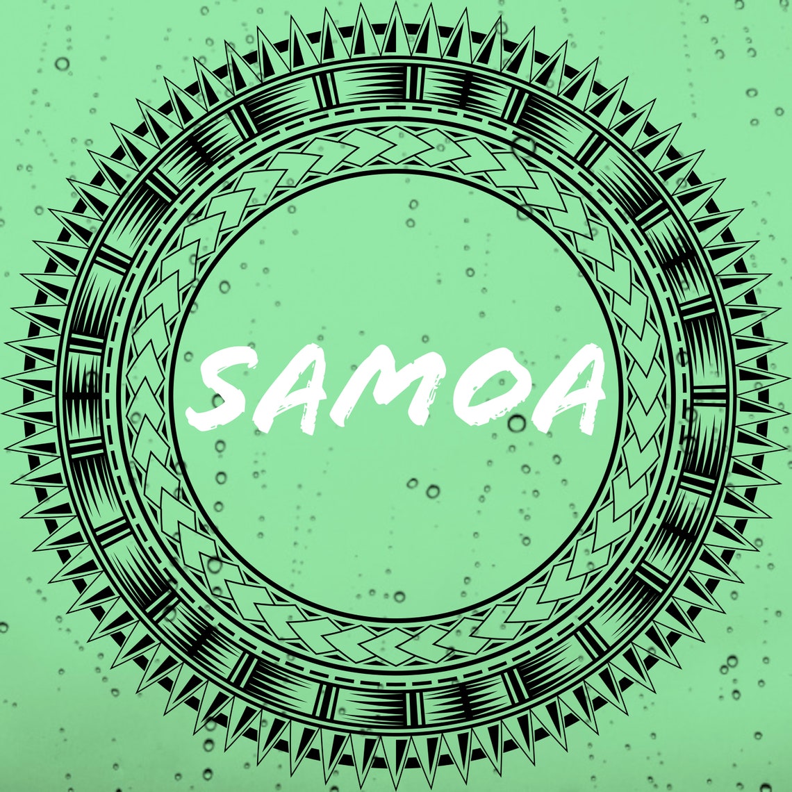 SAMOAN CIRCLE PATTERN - Etsy