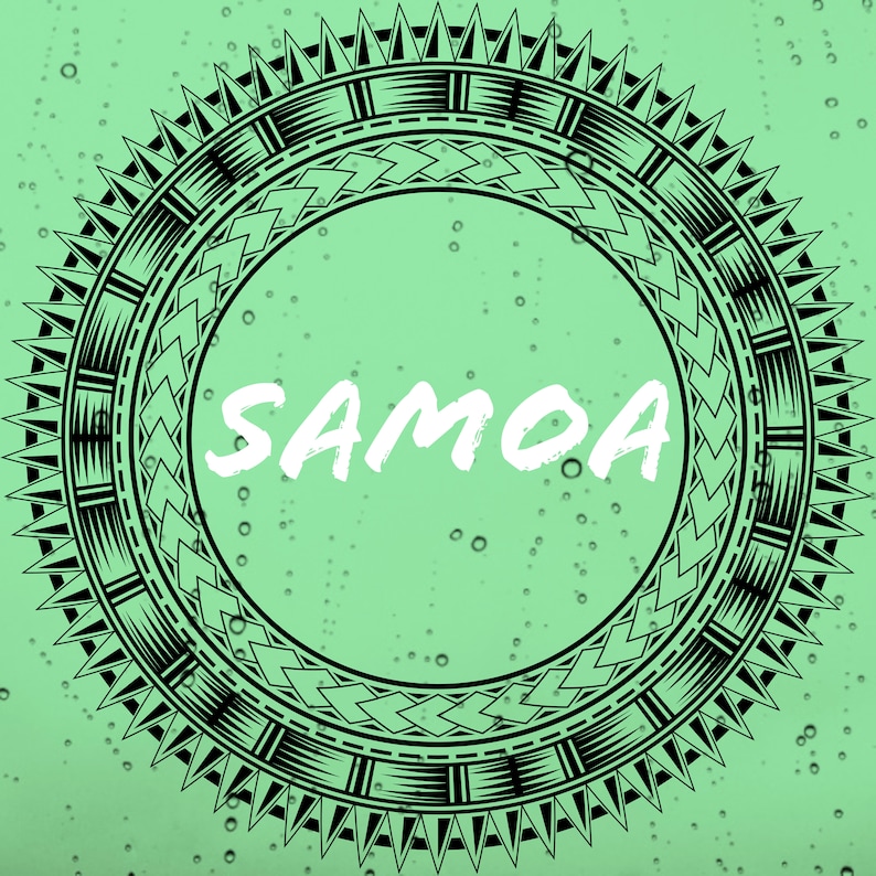 SAMOAN CIRCLE PATTERN - Etsy