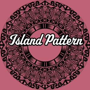 ISLAND CIRCLE PATTERN - Etsy