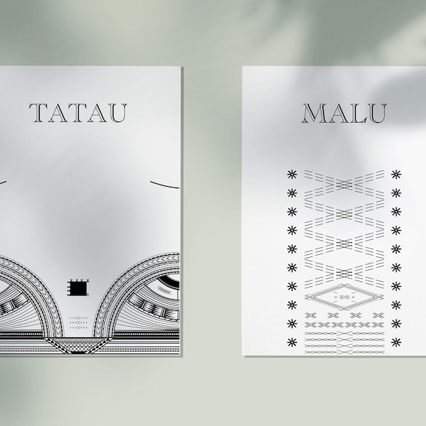 Samoan Malu Tatau Svg - Etsy