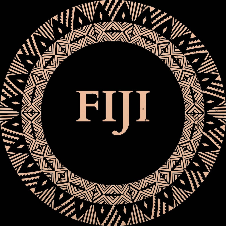 FIJIAN CIRCLE PATTERN - Etsy