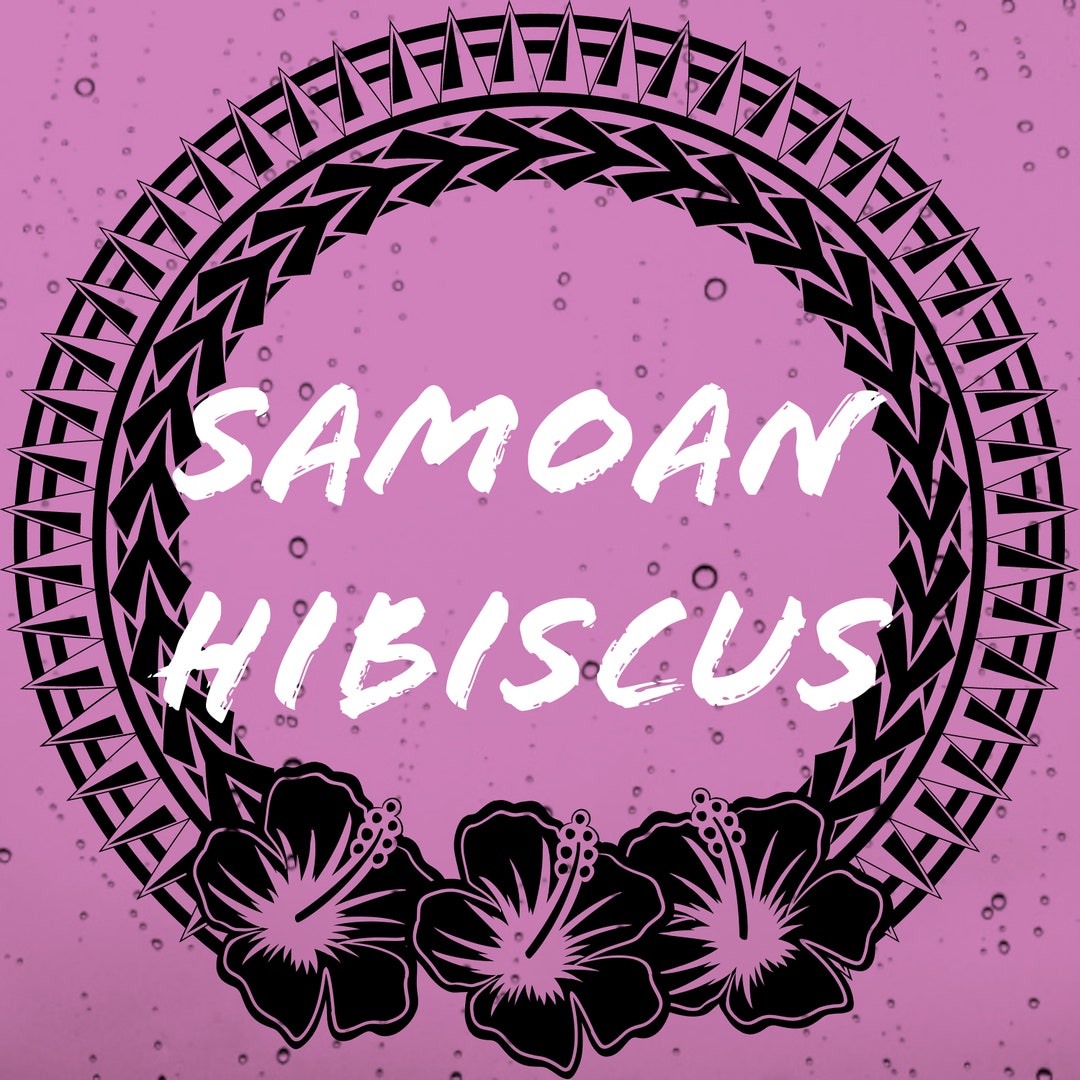 Samoan Hibiscus Circle Patterns - Etsy