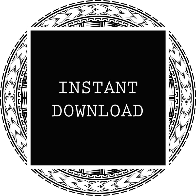 SAMOAN CIRCLE PATTERN - Etsy