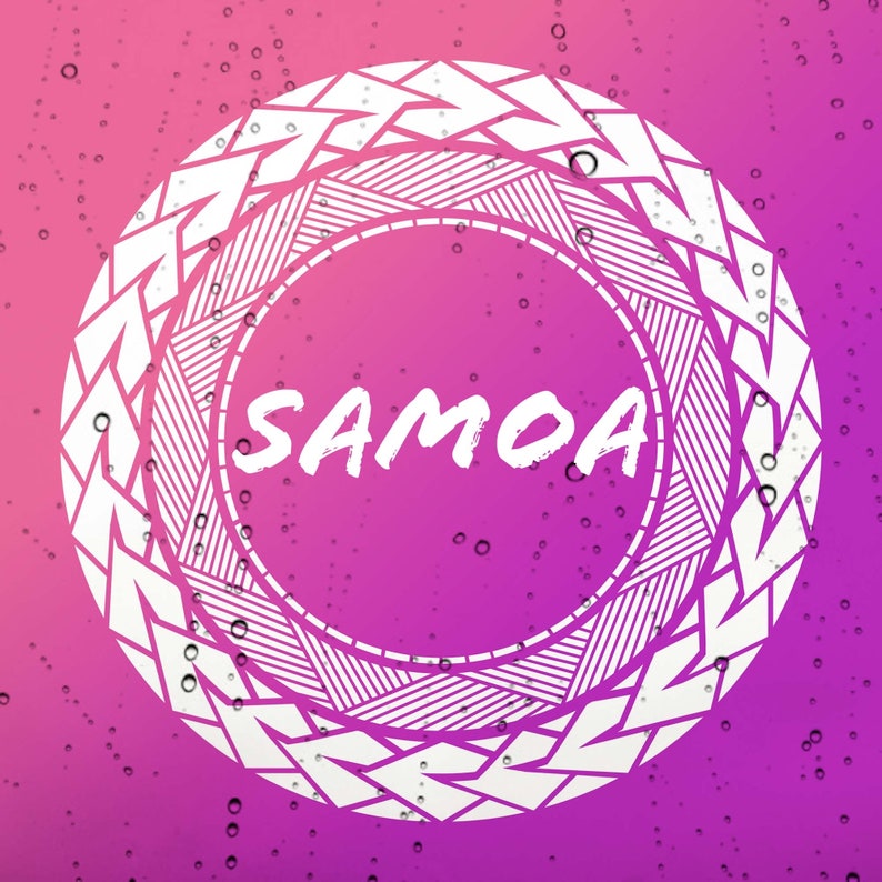 SAMOAN CIRCLE PATTERN - Etsy