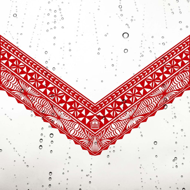 TONGAN V PATTERN - Etsy