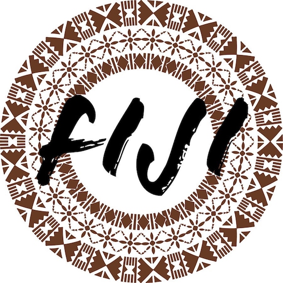 FIJIAN CIRCLE PATTERN Png Svg - Etsy