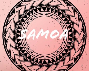 Samoan Circle Pattern - Etsy