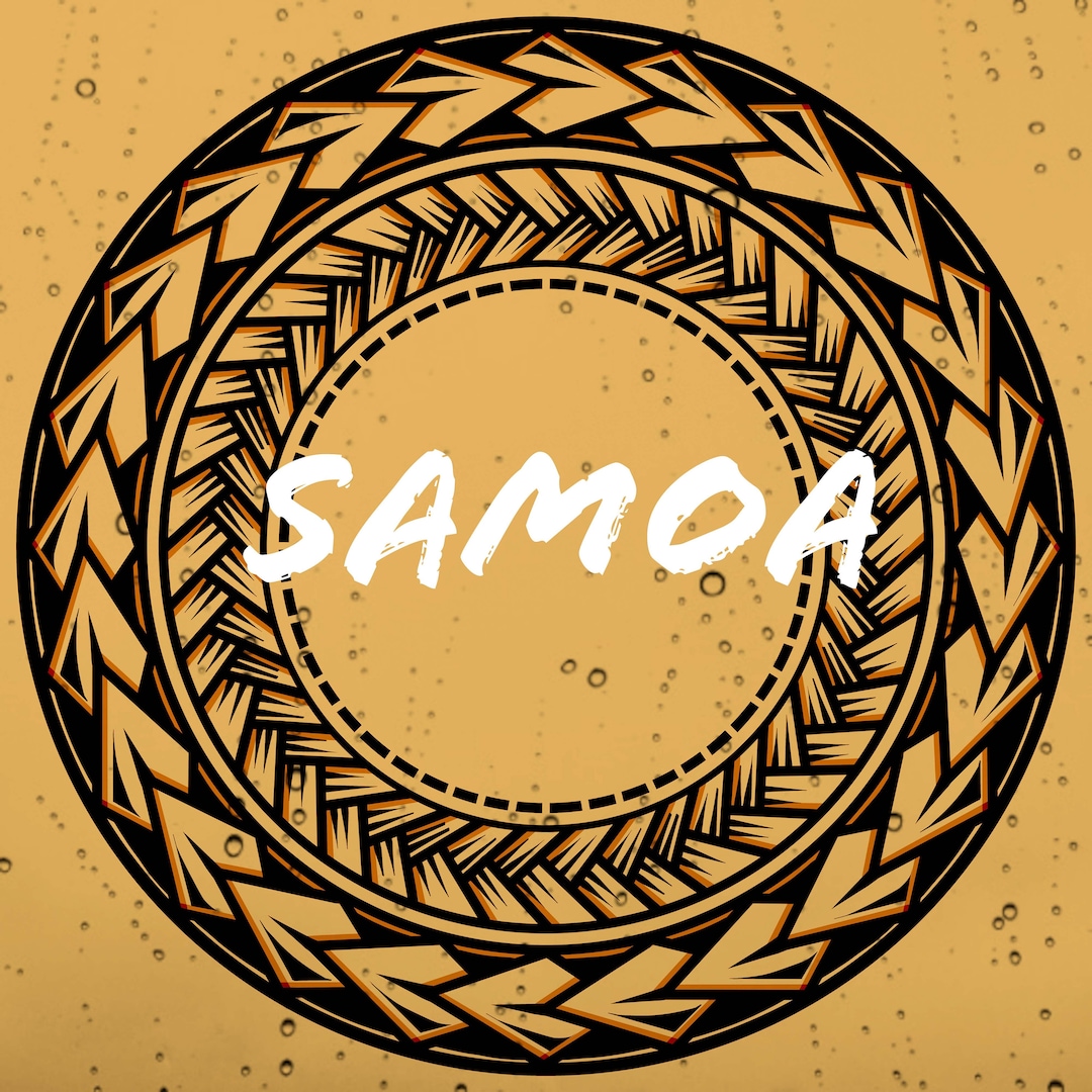 Samoan Circle Pattern - Etsy
