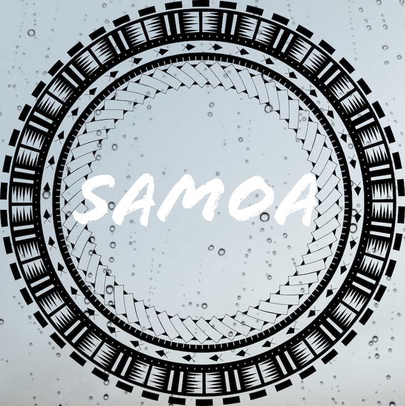 SAMOAN CIRCLE PATTERN - Etsy
