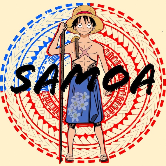 Samoan Anime Circle Design - Etsy Australia