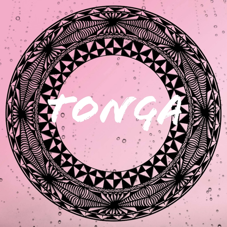 Tongan Circle Pattern - Etsy