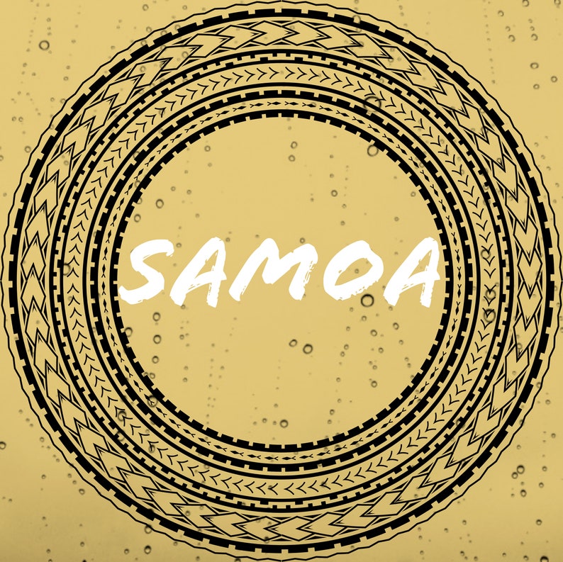 SAMOAN CIRCLE PATTERN - Etsy