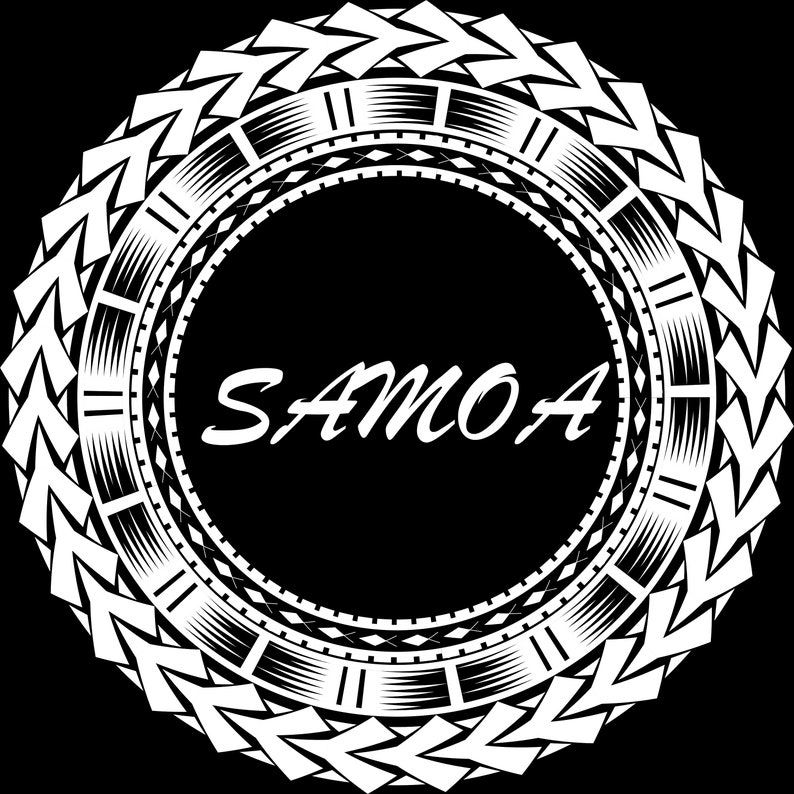 SAMOAN CIRCLE PATTERN - Etsy