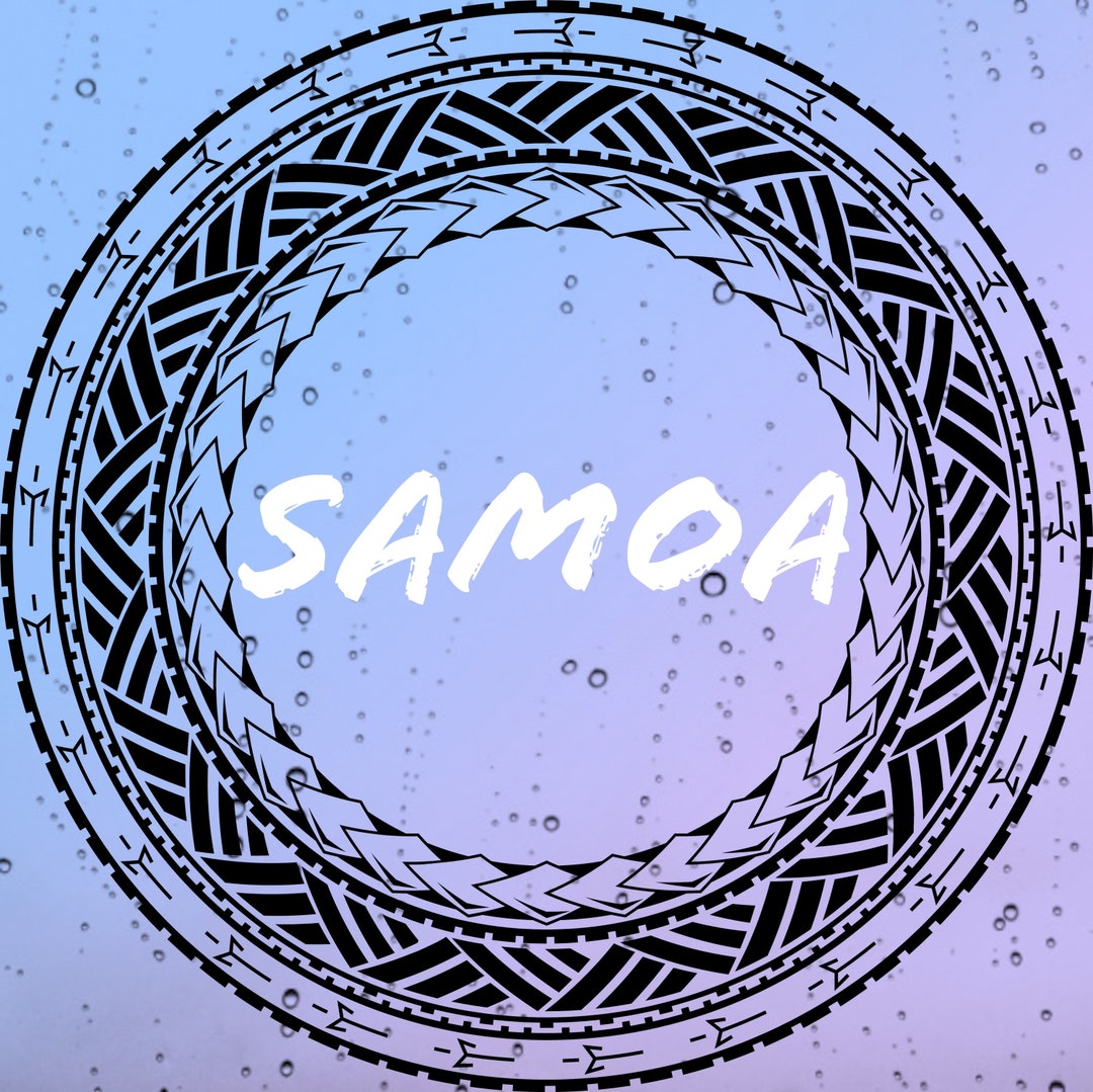 Samoan Circle Pattern - Etsy