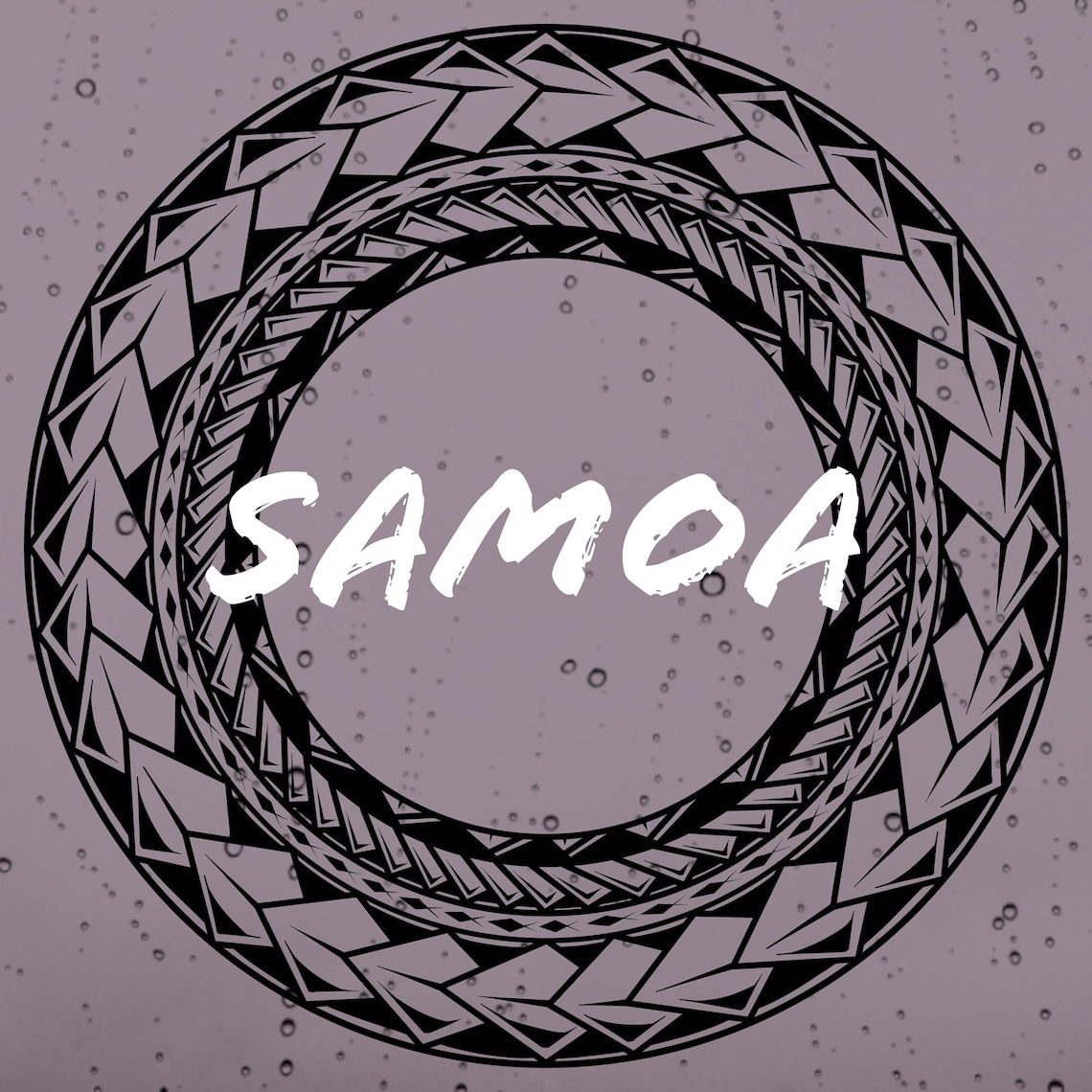 Samoan Circle Pattern - Etsy