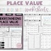 Worksheet for Place Value - Etsy