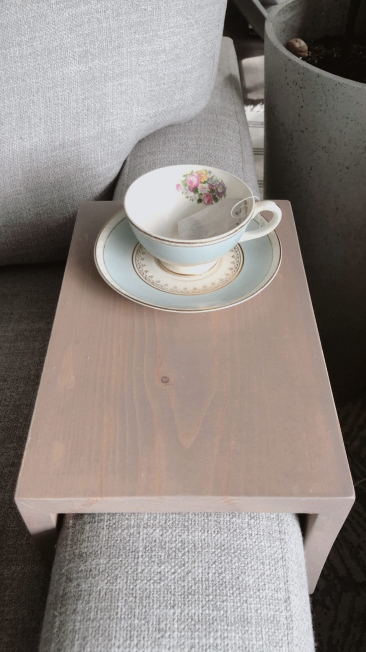 Wood Sofa/couch Arm Table - Etsy