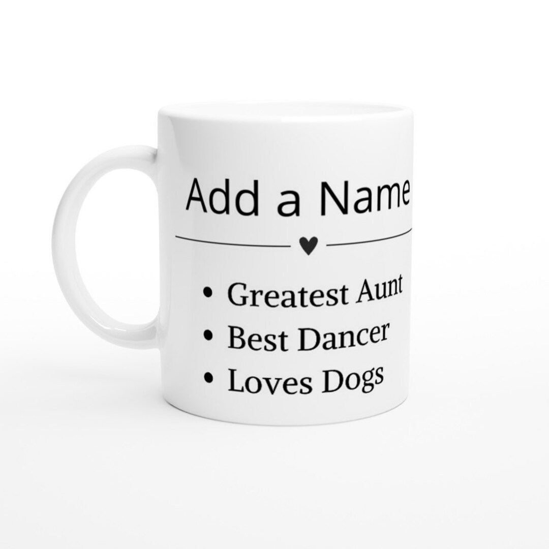 Personalized Name Definition Mug Custom Name Mug Name Definition Cup Name Meaning Mug White