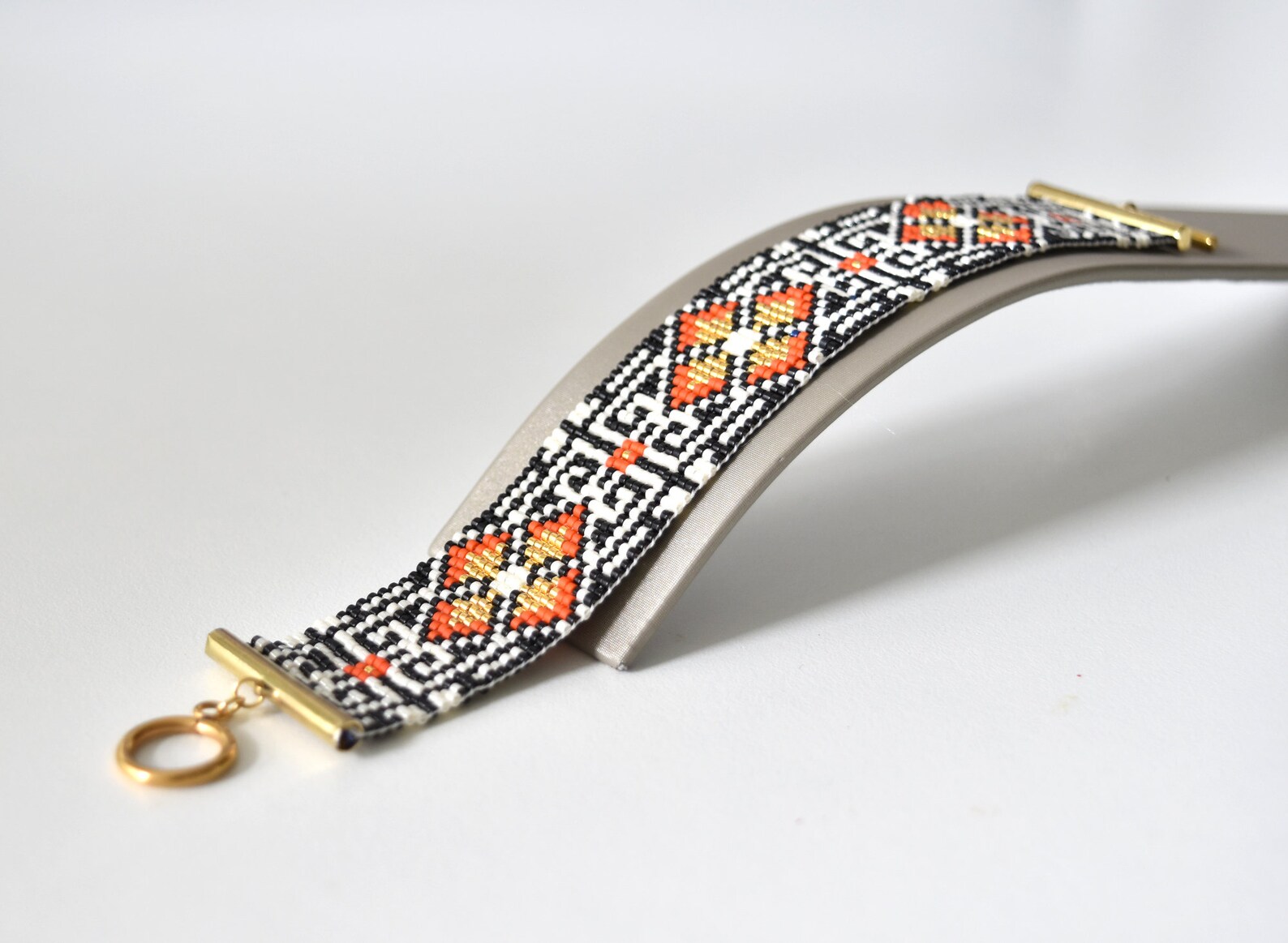 Bead Loom Pattern, Square Stitch Beading Pattern, Loom Bead Pattern ...