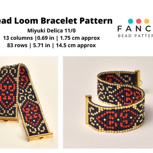 Bead Loom Pattern, Bead Loom Bracelet, Loom Beading Pattern, Celtic Loom Pattern, Celtic ...