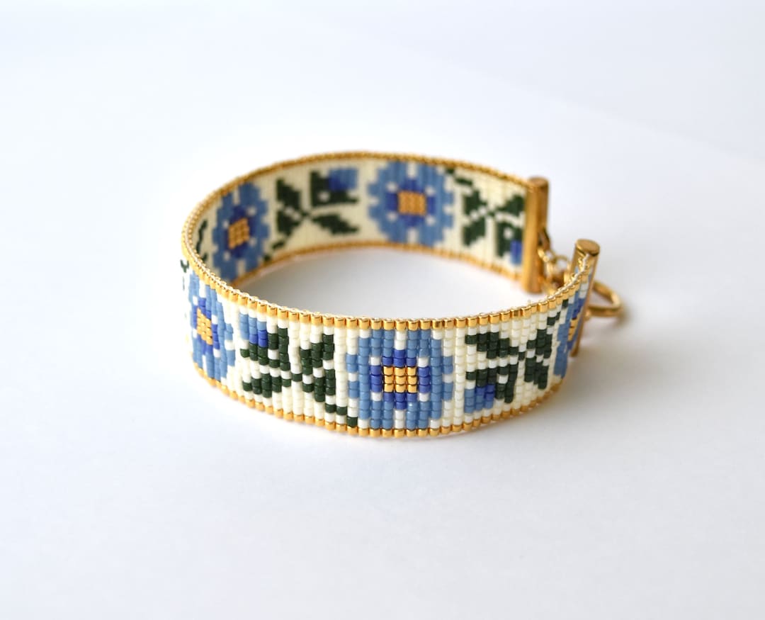 Bead Loom Pattern, Loom Bracelet Pattern, Bead Loom Bracelet, Bead Loom ...