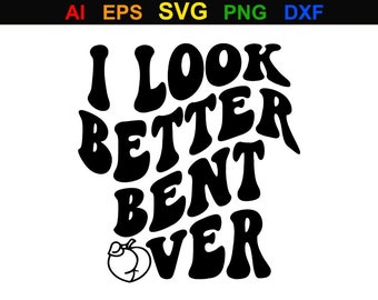 Bent Over Svg - Etsy UK