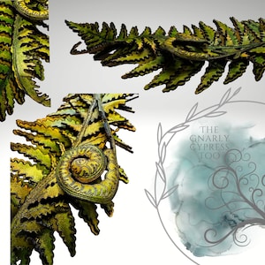 Ultra Realistic Fern Leather Bag Charm and Keyring Keychain Accessory ...