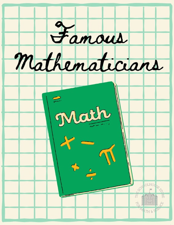 Famous Mathematicians Posters - Etsy