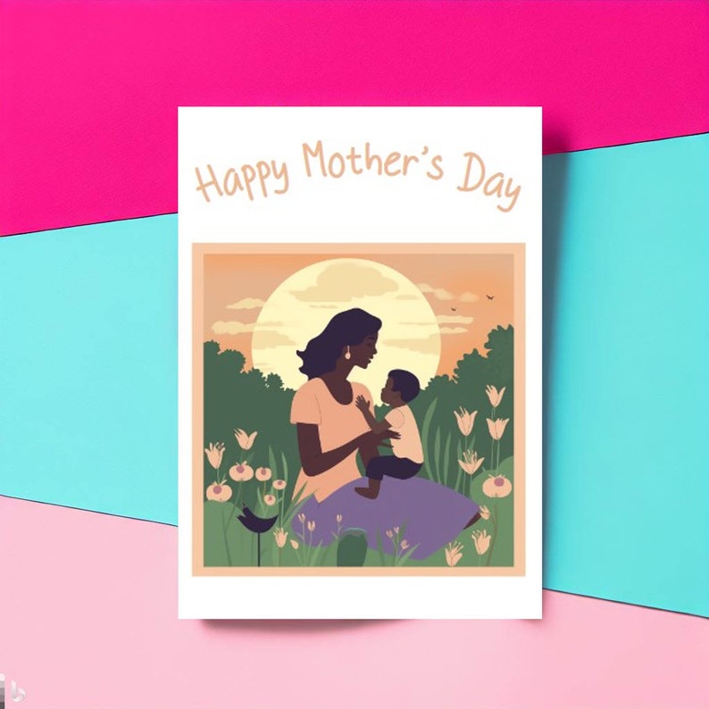 Printable Mothers Day Card, Printable Mothers Day Card - Etsy