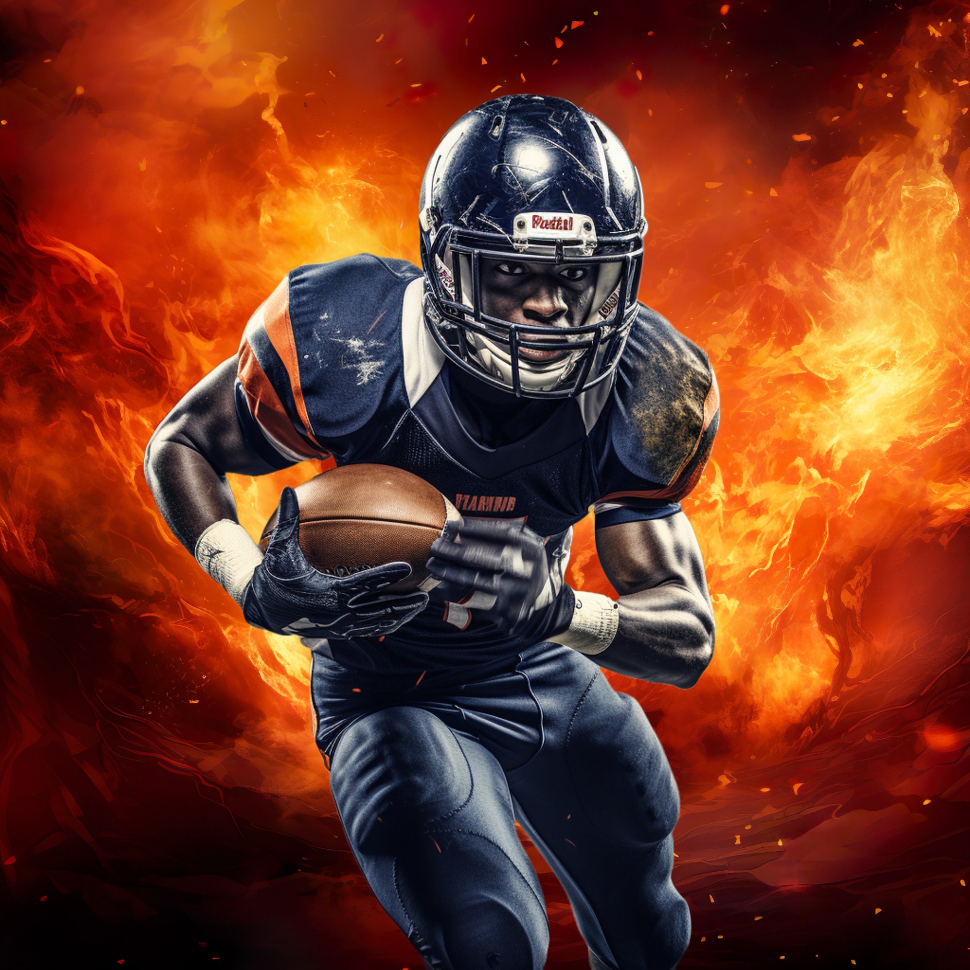 Fire Sports Background Flame Sports Backdrop Fire Backdrop - Etsy