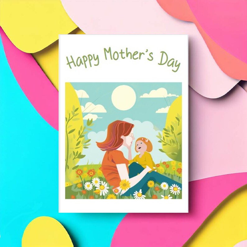 Printable Mothers Day Card Printable Mothers Day Card - Etsy