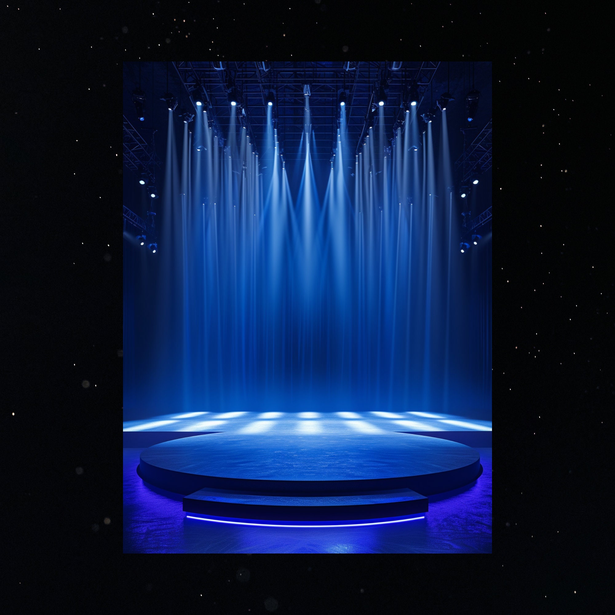 Stage Background, Digital Photo Backdrop - Etsy