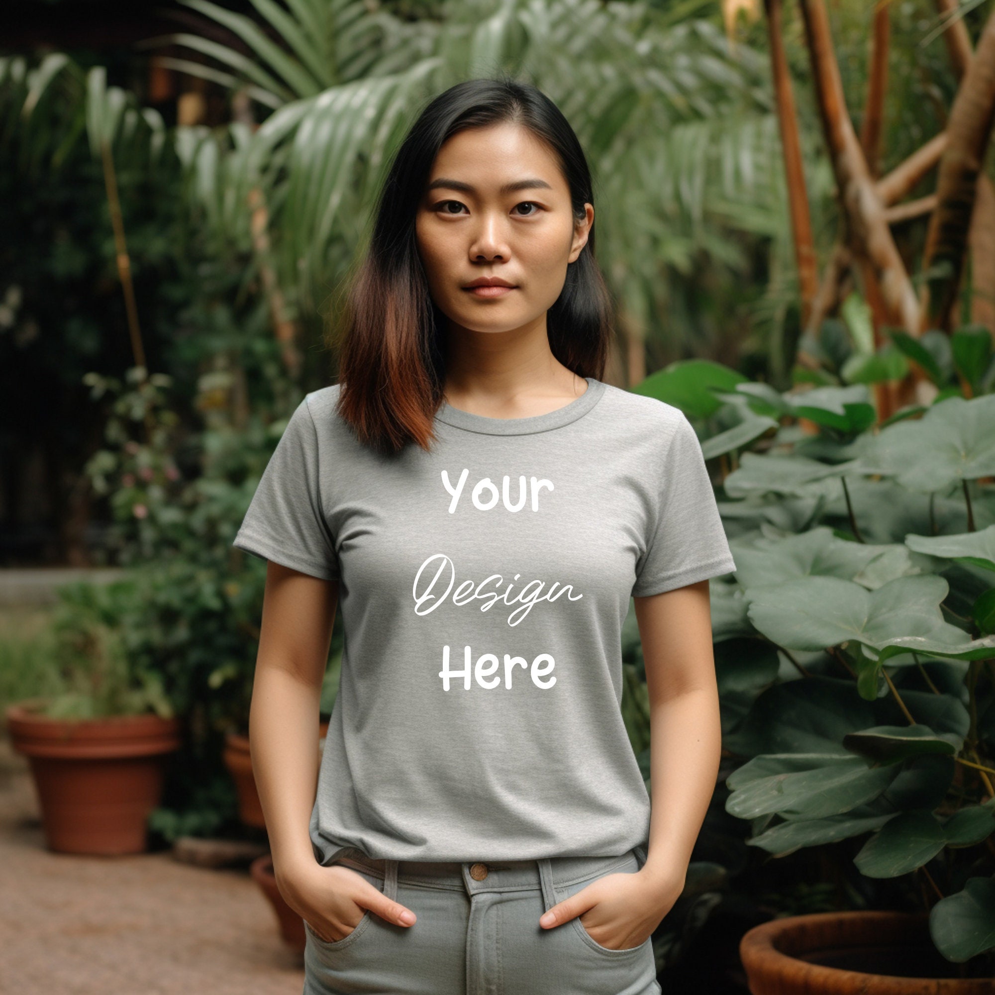 Grey T-shirt Mockups, Grey Shirt Mockup - Etsy