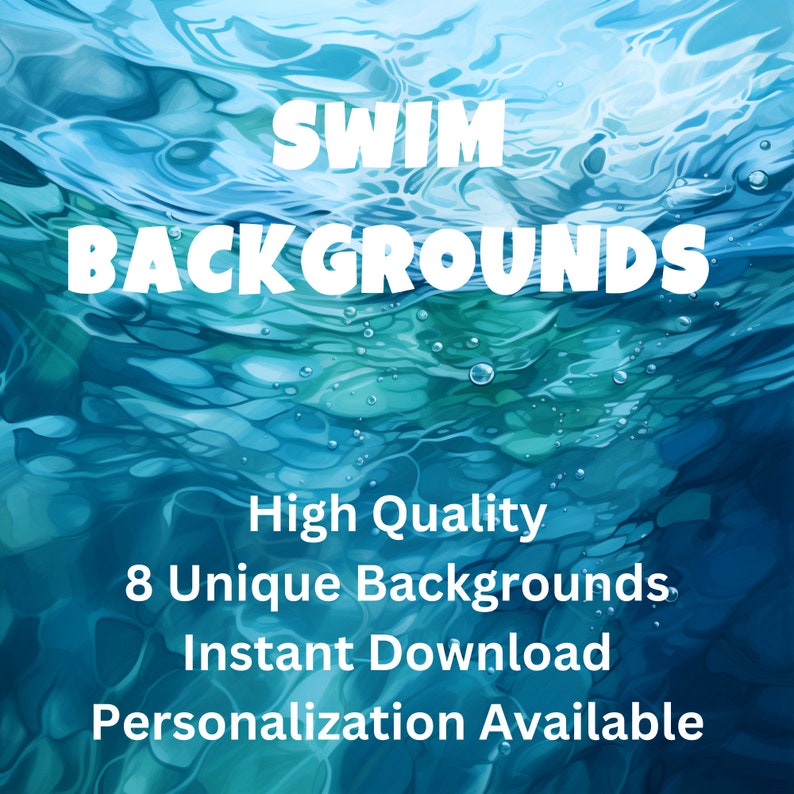Swim Background, Swim Backdrop, Swimming Background, Water Backdrop - Etsy