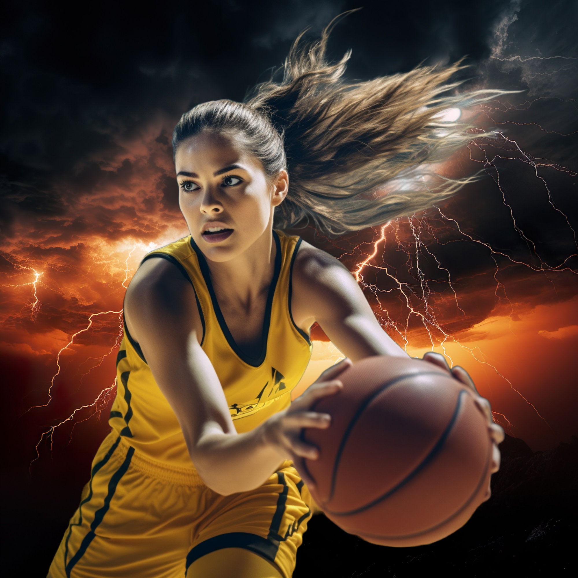 Lightning Sports Background, Lightning Sports Backdrop, Lightning ...