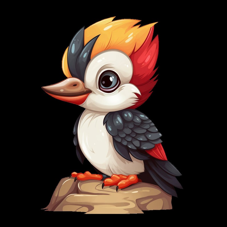 Woodland Animals Clipart Transparent Background PNG - Etsy