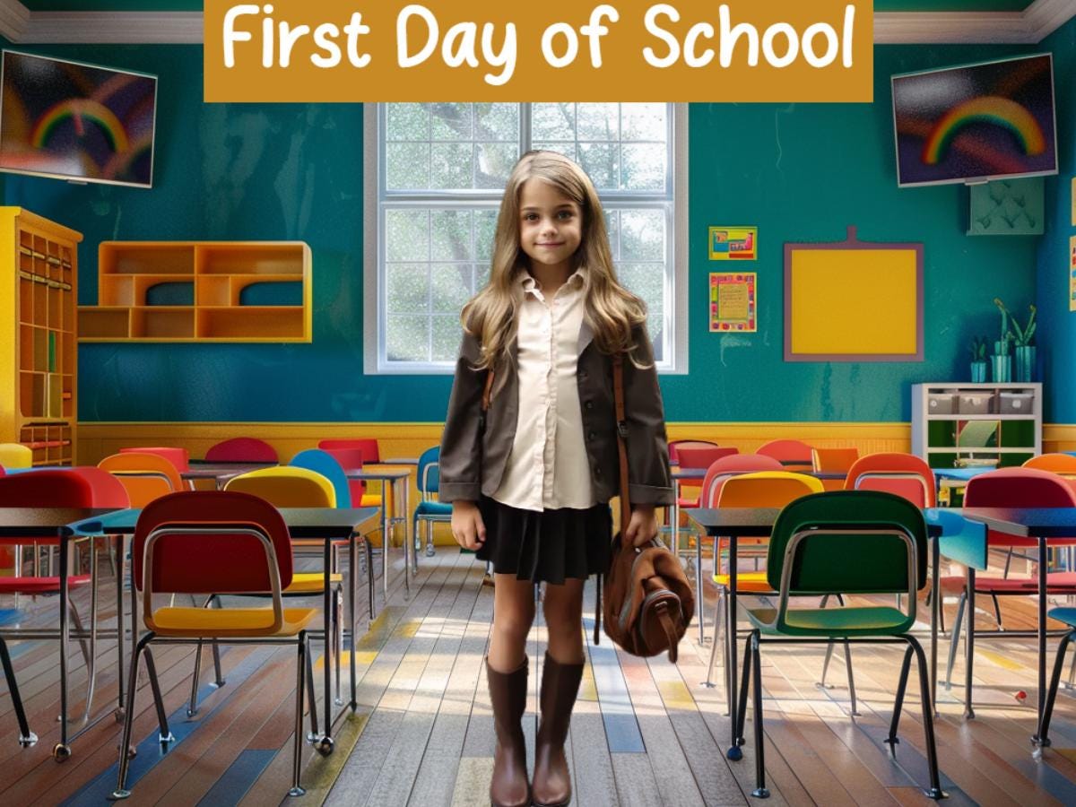 First Day of School Photo Backdrop, Back to School Backdrop, Back to ...