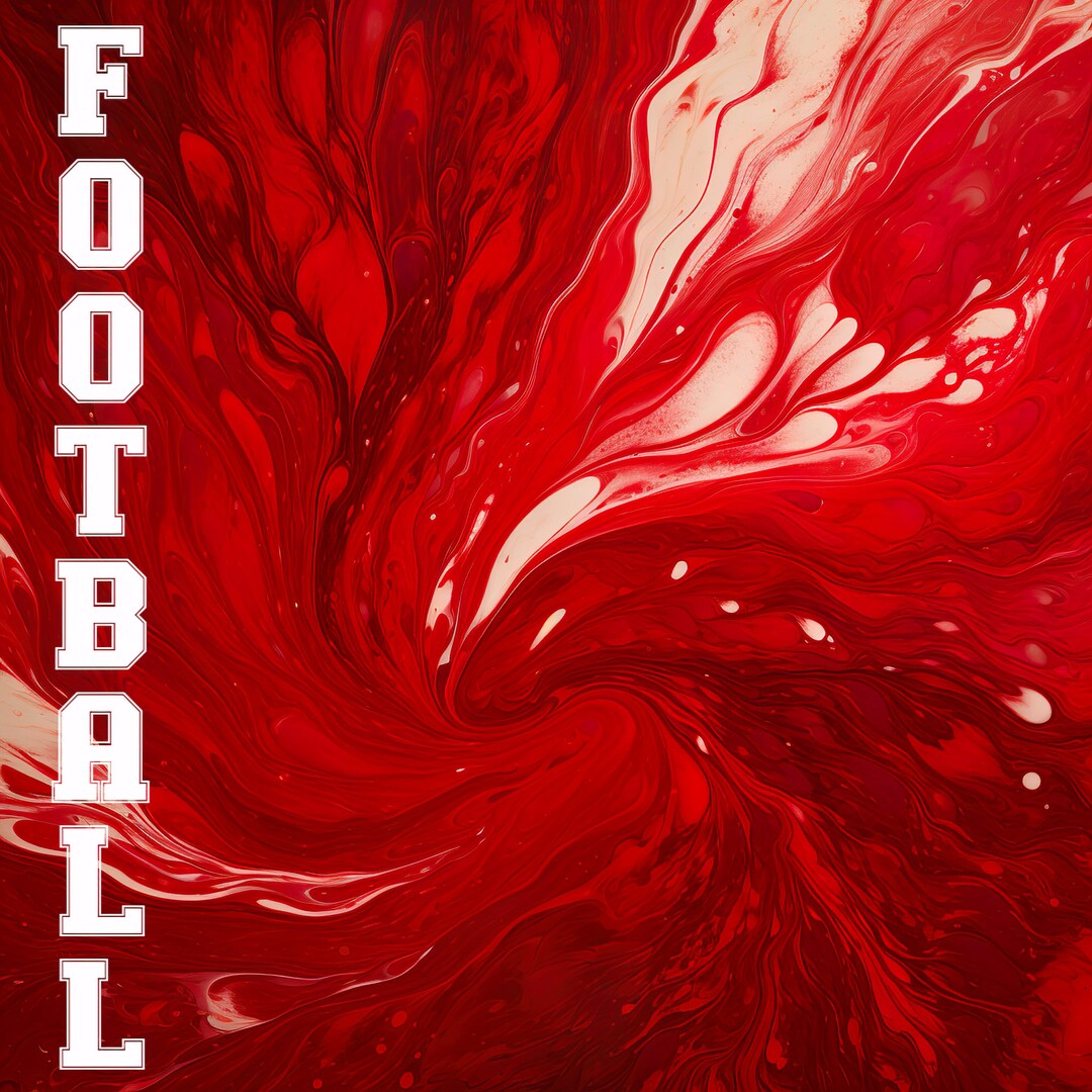 Football Background, Marbled Background, Sports Backdrop, Red, Blue ...