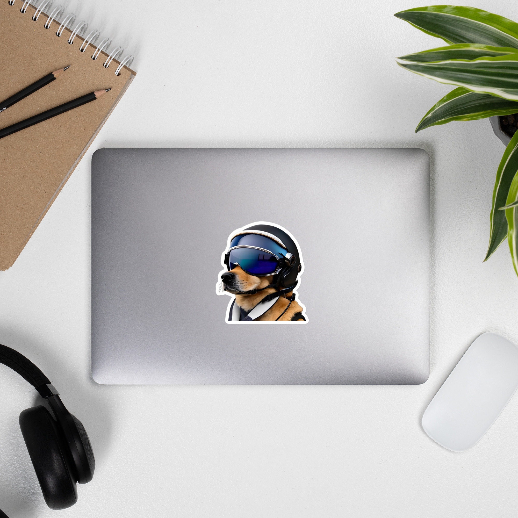 Dog Pilot Sticker, Dog Sticker, Dog Pilot, Cute Dog Sticker - Etsy